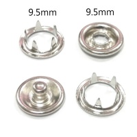Snap button also known as a snap fastener , button fastener or spring ...